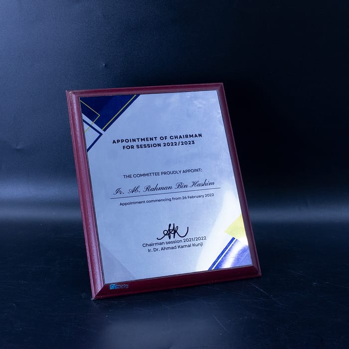 Plak Kayu – GT-i Design